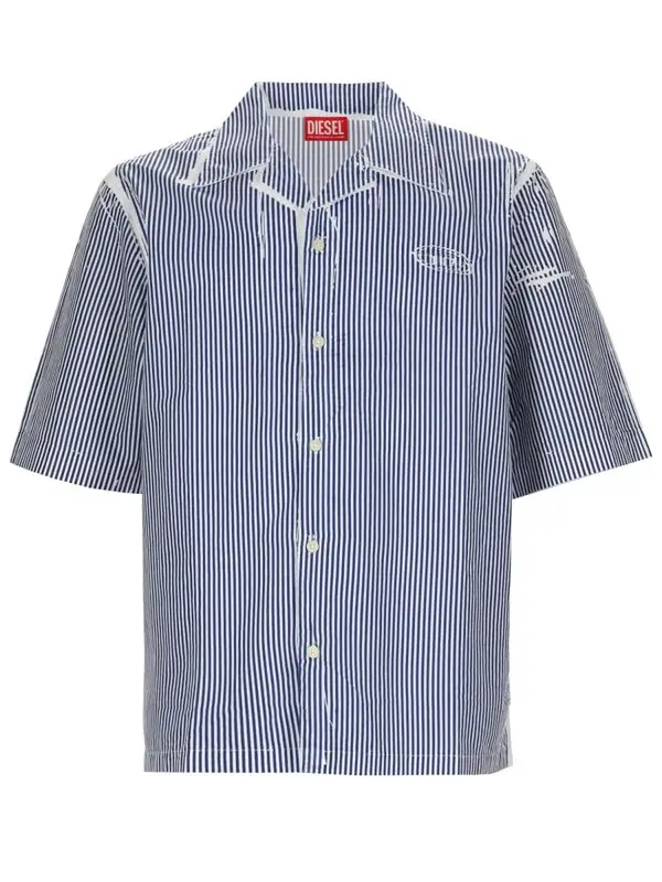 DIESEL® Camicia Con Logo - Multicolor