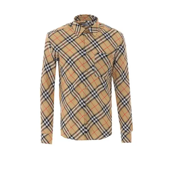 Burberry Check Linen Shirt