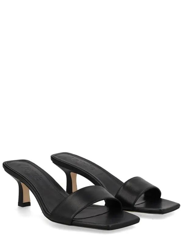 AeydĒ Gilly Leather Sandals - Black