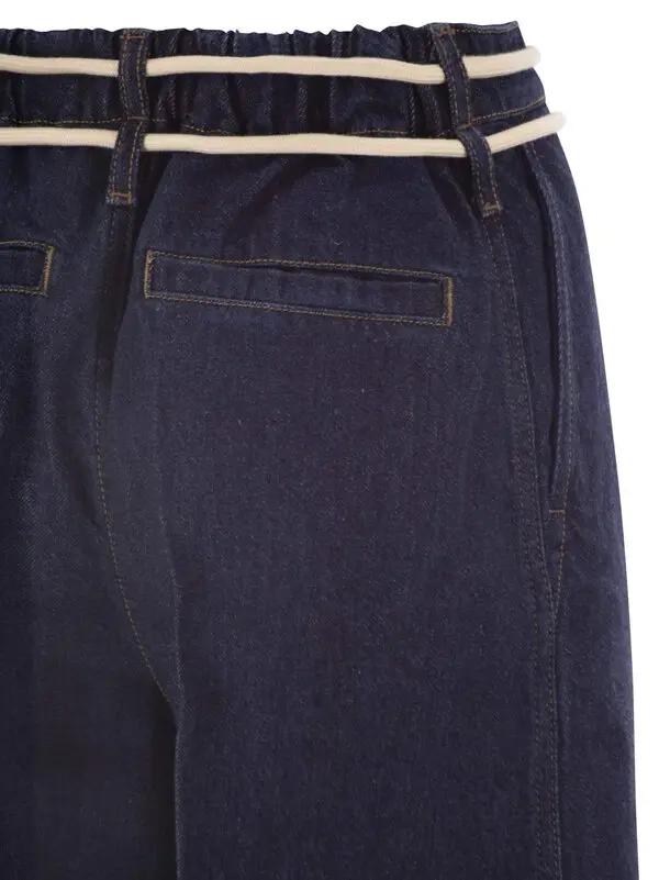 Sportmax Nembi Denim Trousers - Multicolor