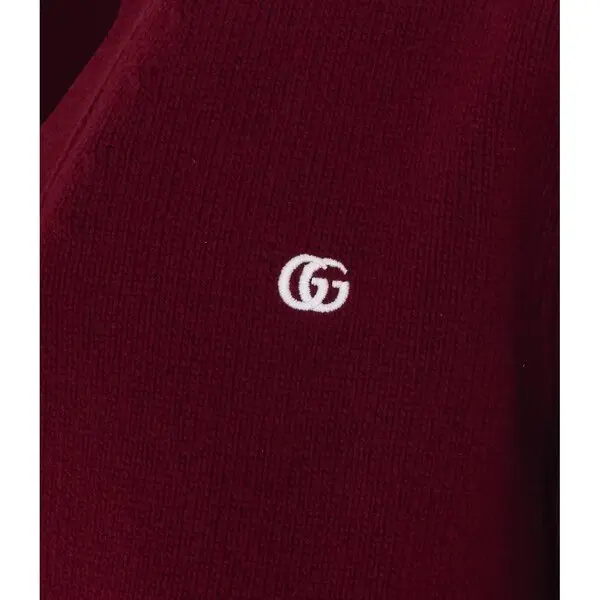 Gucci Embroidered Doppia Gg Cardigan