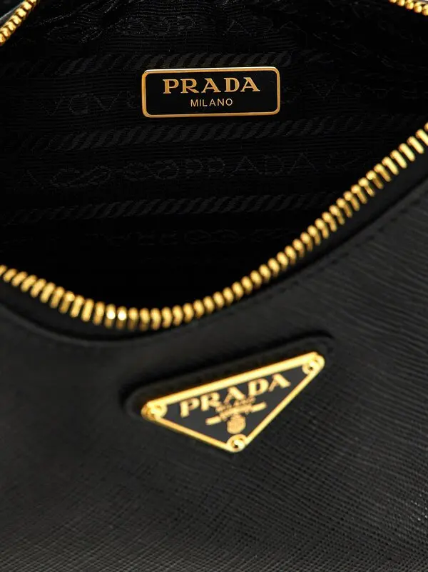 Prada Re-edition Mini Handbag - Black