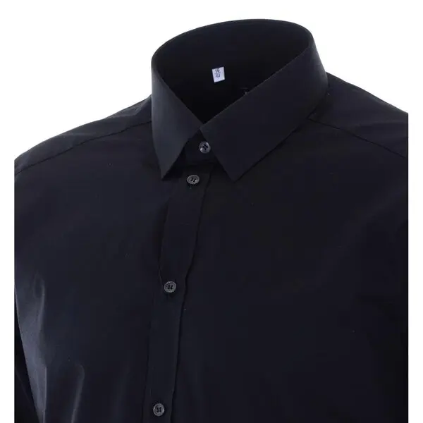 Dolce & Gabbana Gold Stretch Shirt - Black
