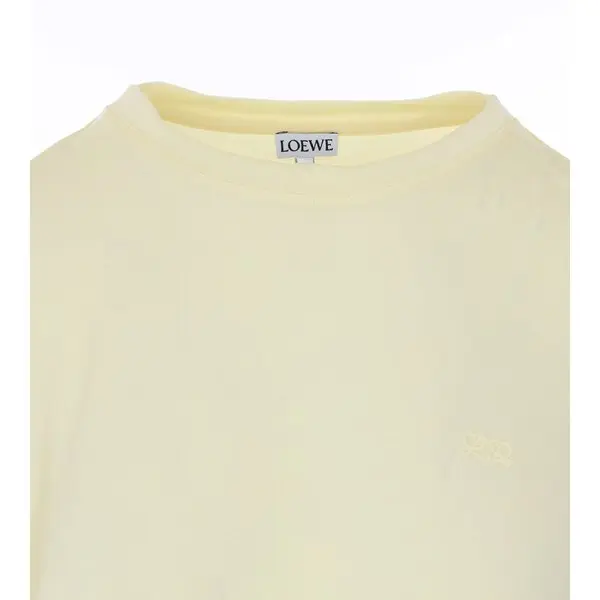 Loewe Twisted Draped Top With Anagram Logo