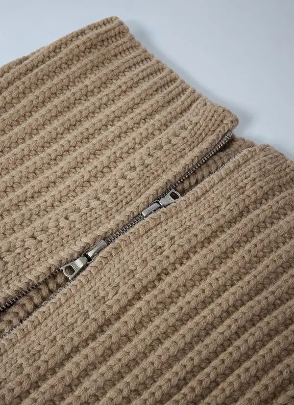 Dries Van Noten Zip-up Scarf