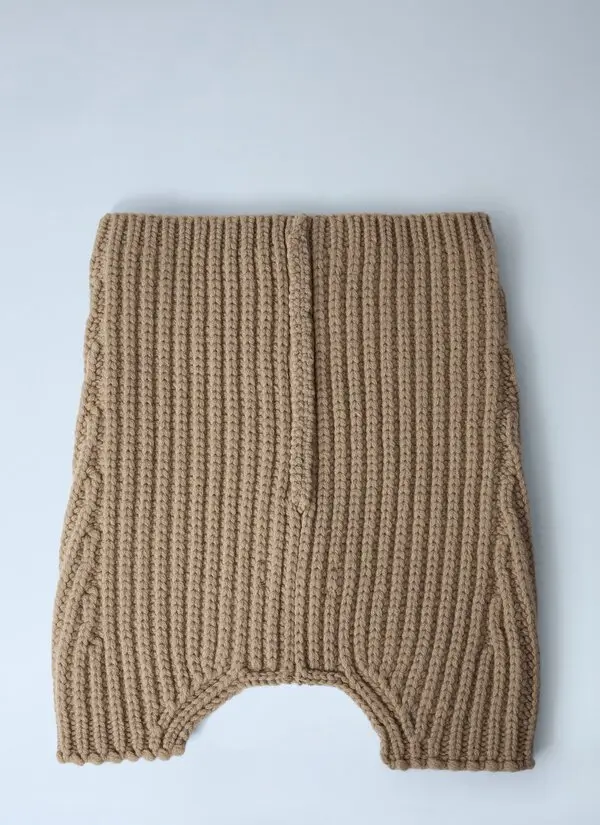 Dries Van Noten Zip-up Scarf - Cream