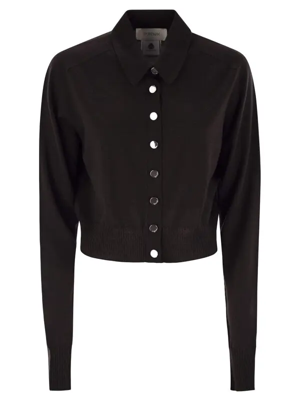 Sportmax Perseo Wool Cardigan - Brown