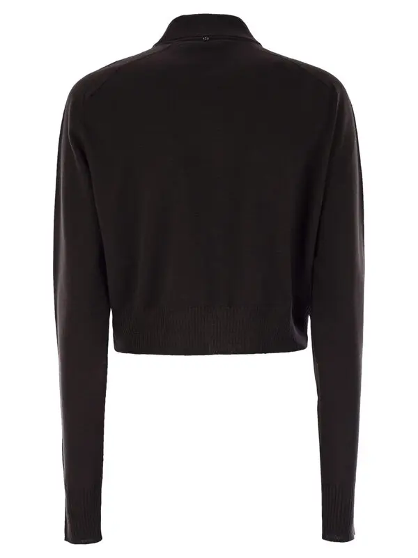 Sportmax Perseo Wool Cardigan - Brown