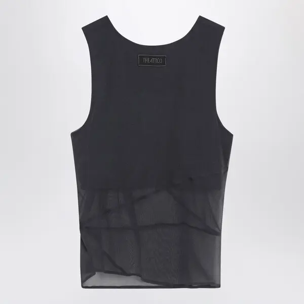 Attico Silk Tank Top