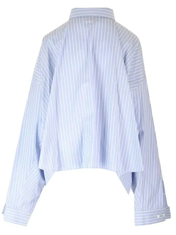 Balenciaga Large Fit Asymmetric Shirt