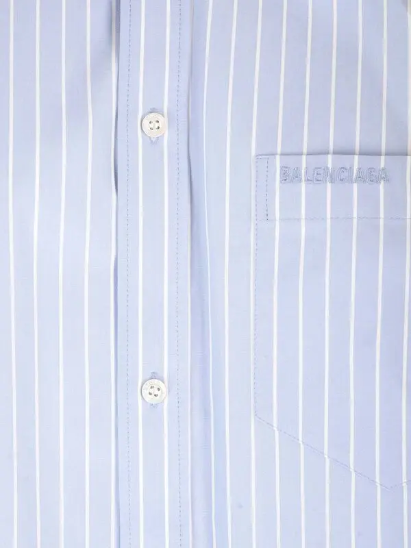 Balenciaga Large Fit Asymmetric Shirt