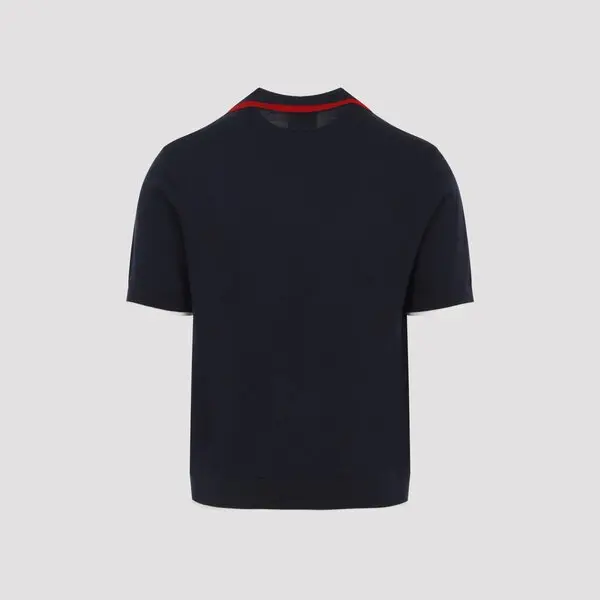 Casablanca Knitted Track Polo
