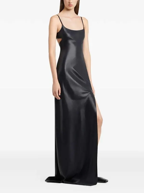 COURREGES Long Dress With Cut-out Detail