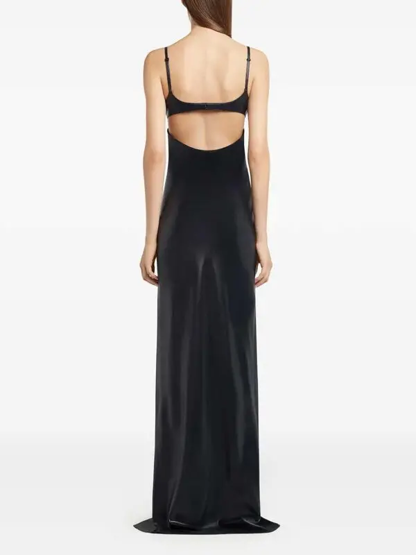 COURREGES Long Dress With Cut-out Detail