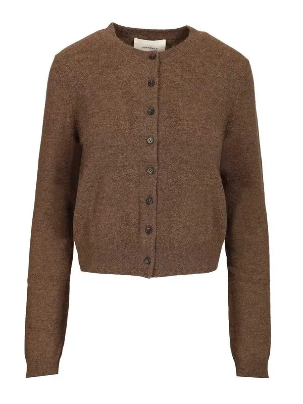 LISA YANG Karia Cashmere Cardigan - Brown