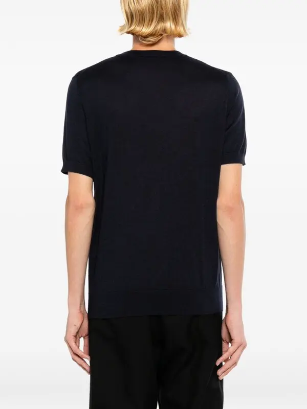 Brioni Cashmere And Silk Blend T-shirt