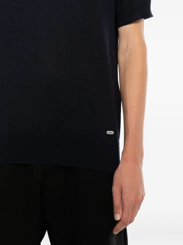 Brioni Cashmere And Silk Blend T-shirt