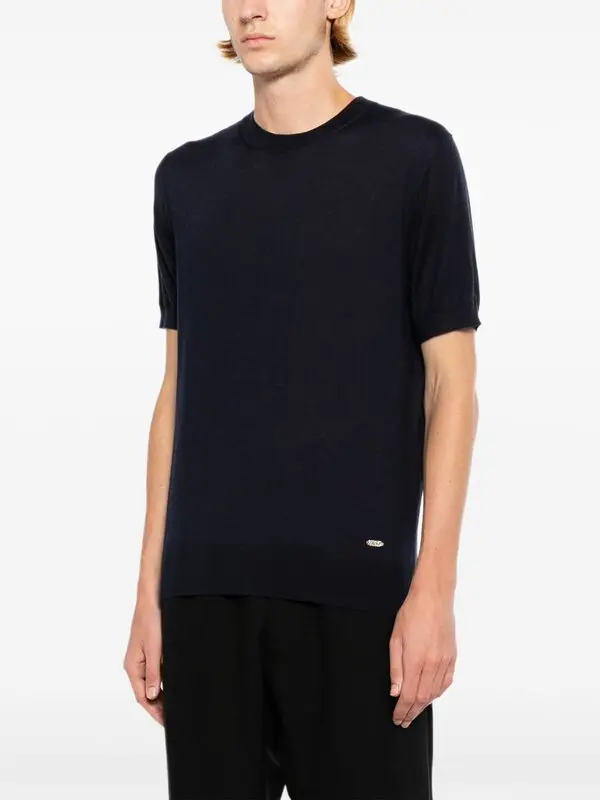 Brioni Cashmere And Silk Blend T-shirt
