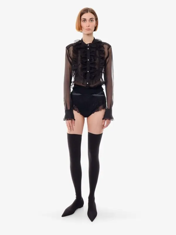 Dolce & Gabbana Organza Shirt - Multicolor