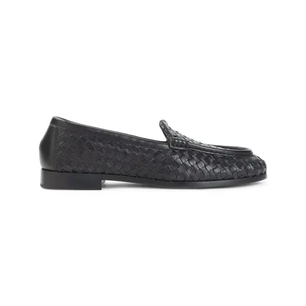Bottega Veneta Silenzio Loafers - Black