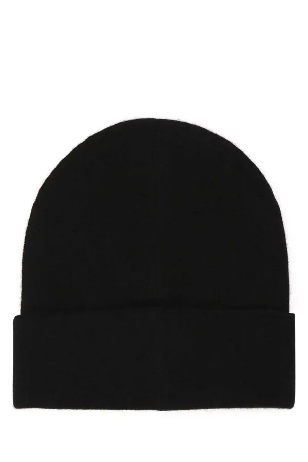 Alexander McQueen Cashmere Beanie Hat - Black