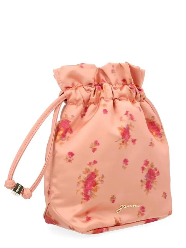 GANNI Pouch Con Stampa