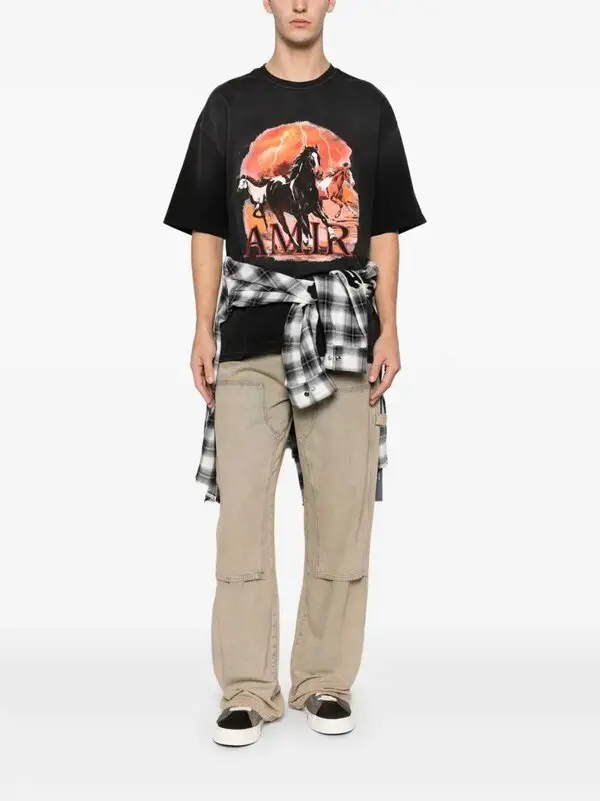Amiri Plains Printed T-shirt