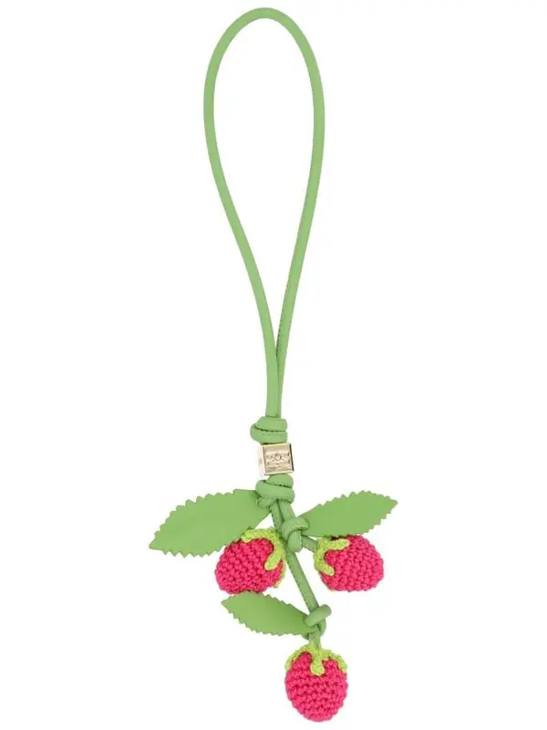 GANNI Charm Raspberry Flower - Multicolor