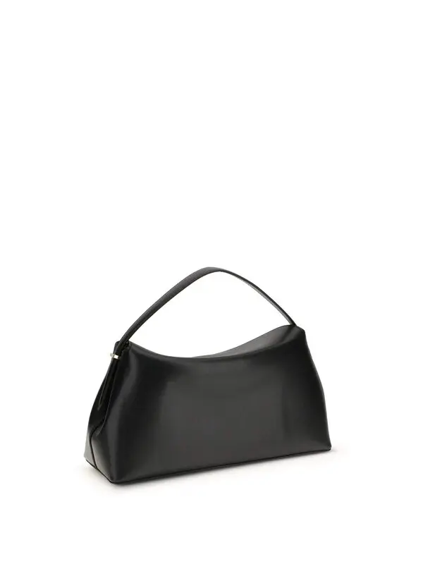 TOTEME T-lock Shoulder Bag - Black