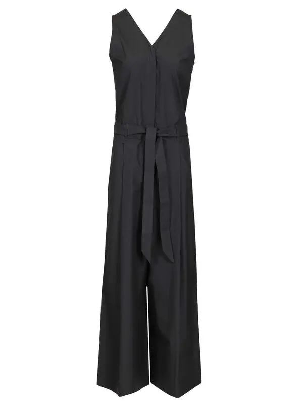 Max Mara Cotton Jumpsuit - Blue