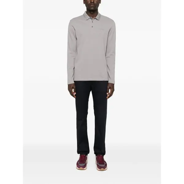 BOSS Grey Polo Shirts