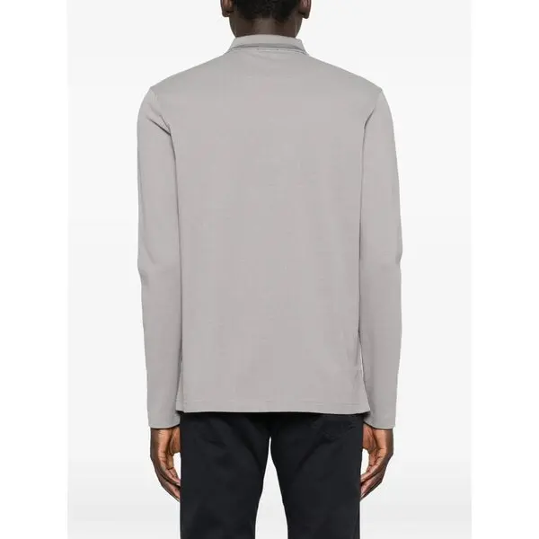 BOSS Grey Polo Shirts