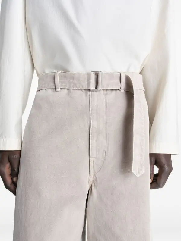LEMAIRE Denim Bermuda Shorts - Multicolor