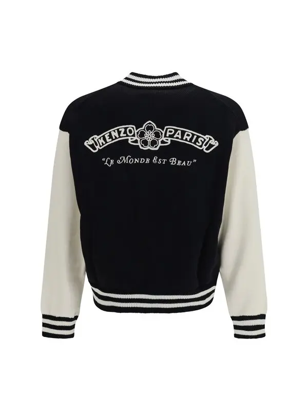 Kenzo Emblem Varsity Cardigan