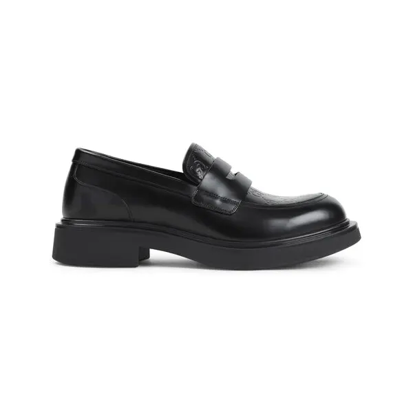 Gucci Enki Calf Leather Loafers