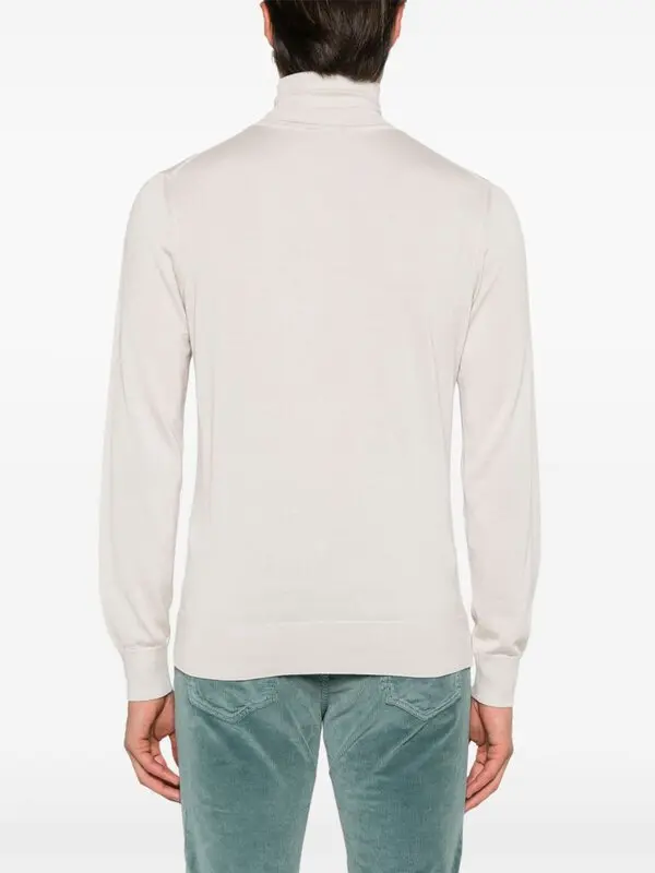 Brioni Cashmere And Silk Turtle-neck Sweater