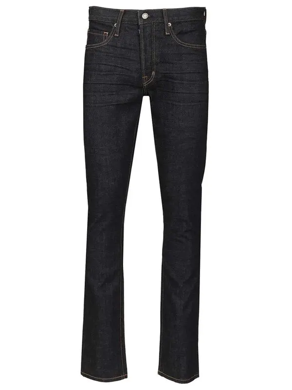 TOM FORD Selvedge Slim Fit Jeans - Blue