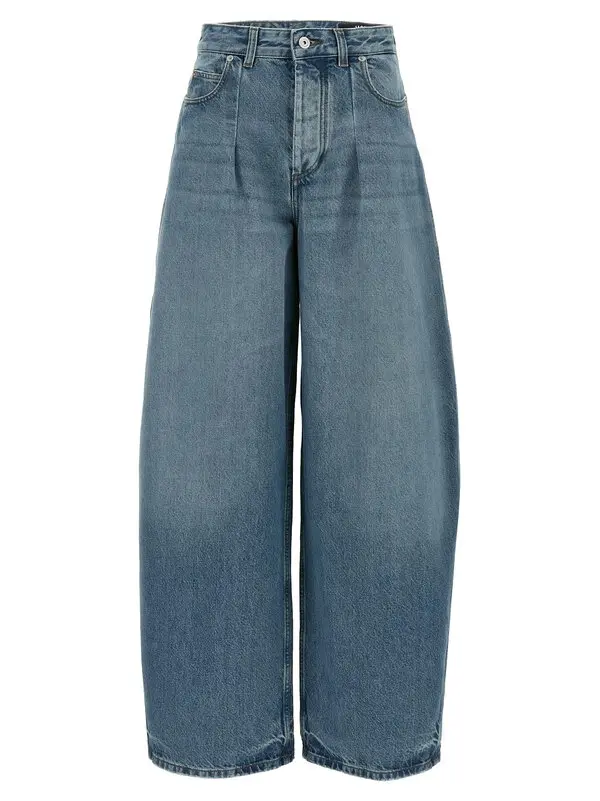 Jacquemus Le De-nimes Ovalo Jeans - Blue
