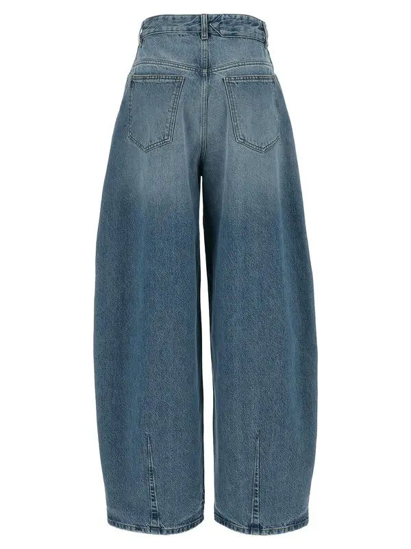 Jacquemus Le De-nimes Ovalo Jeans - Blue