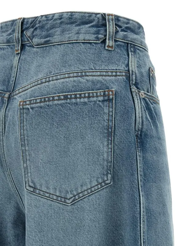 Jacquemus Le De-nimes Ovalo Jeans - Blue