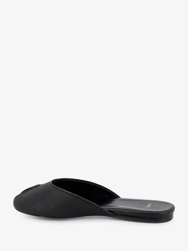 JUDE Date Flat Leather Sandals - Multicolor