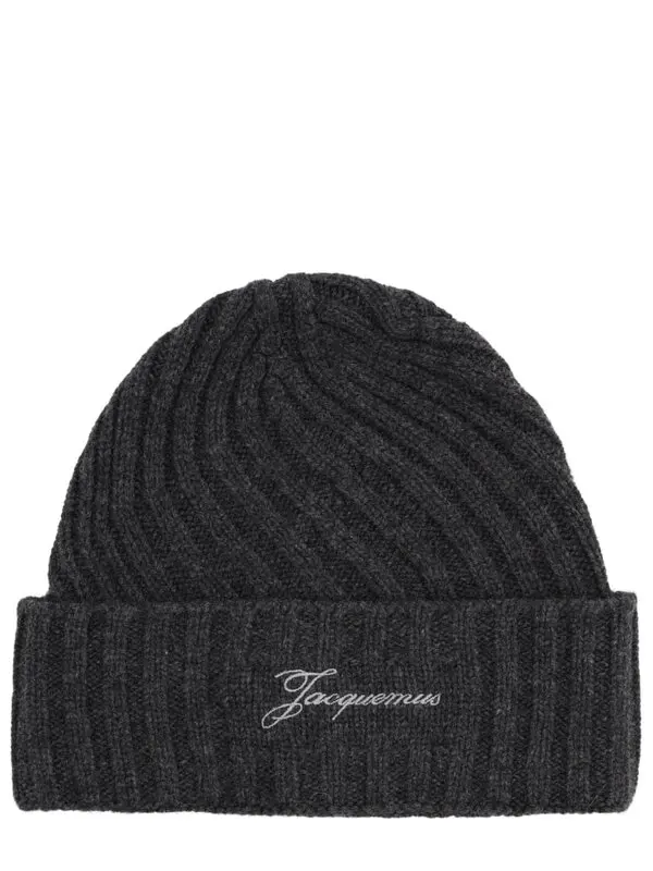 Jacquemus The Tourni Cap - Gray