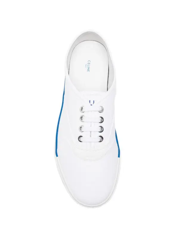 Celine Alan Canvas Sneakers