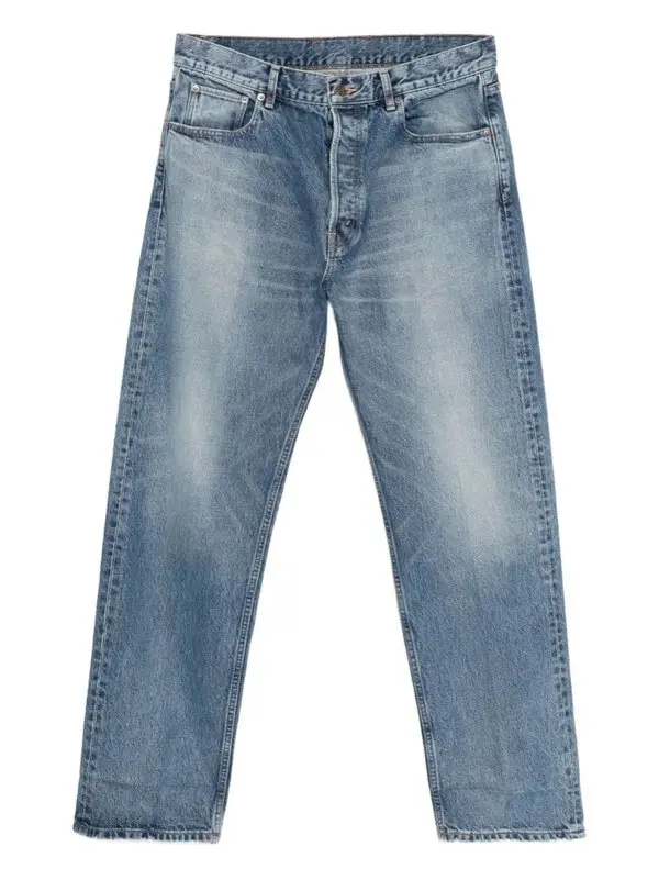 Celine 001 Boyfriend Jeans In Cotton Denim