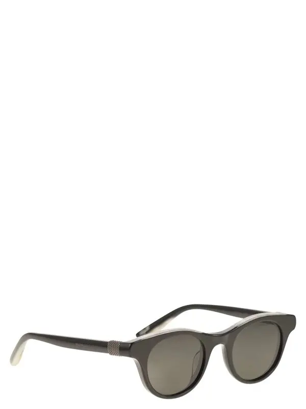 Brunello Cucinelli Pigalle Acetate Sunglasses - Black
