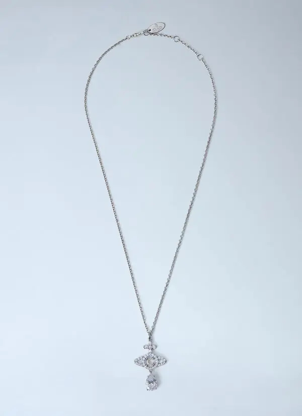 VIVIENNE WESTWOOD Olympia Pendant Necklace - Silver