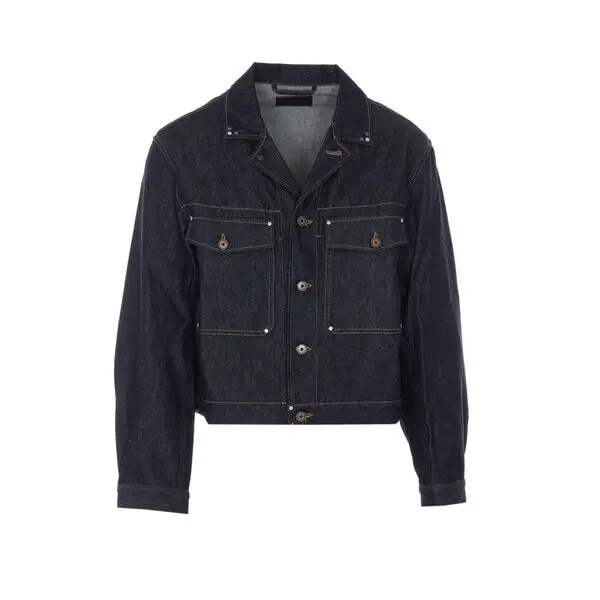 LEMAIRE Trucker Denim Jacket - Blue
