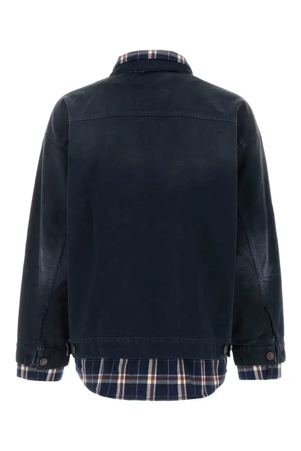 Balenciaga Layered Denim Jacket