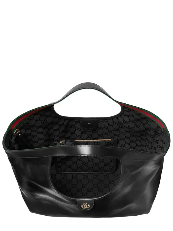 Gucci Lily Large Shopping Bag - Black