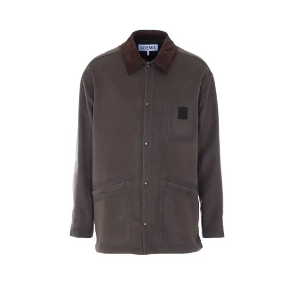 Loewe Anagram Patch Logo Overshirt